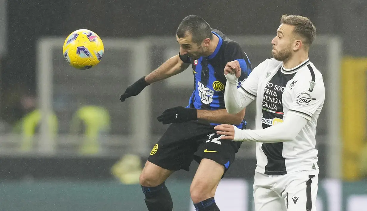 Foto Pertahanan Dan Lini Serang Sempurna Inter Milan Kedinginan Di