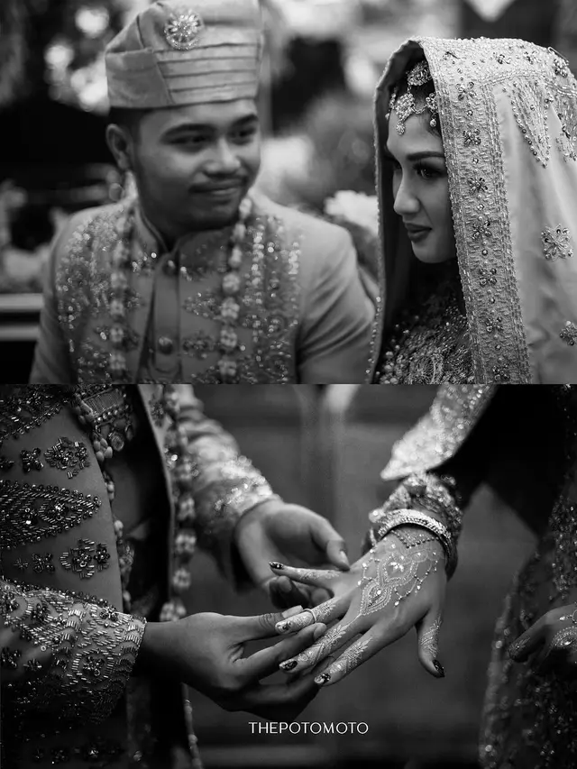 Ochi Rosdiana Padukan Adat Minang dan Sunda nan Biru di Akad Nikah dan ...