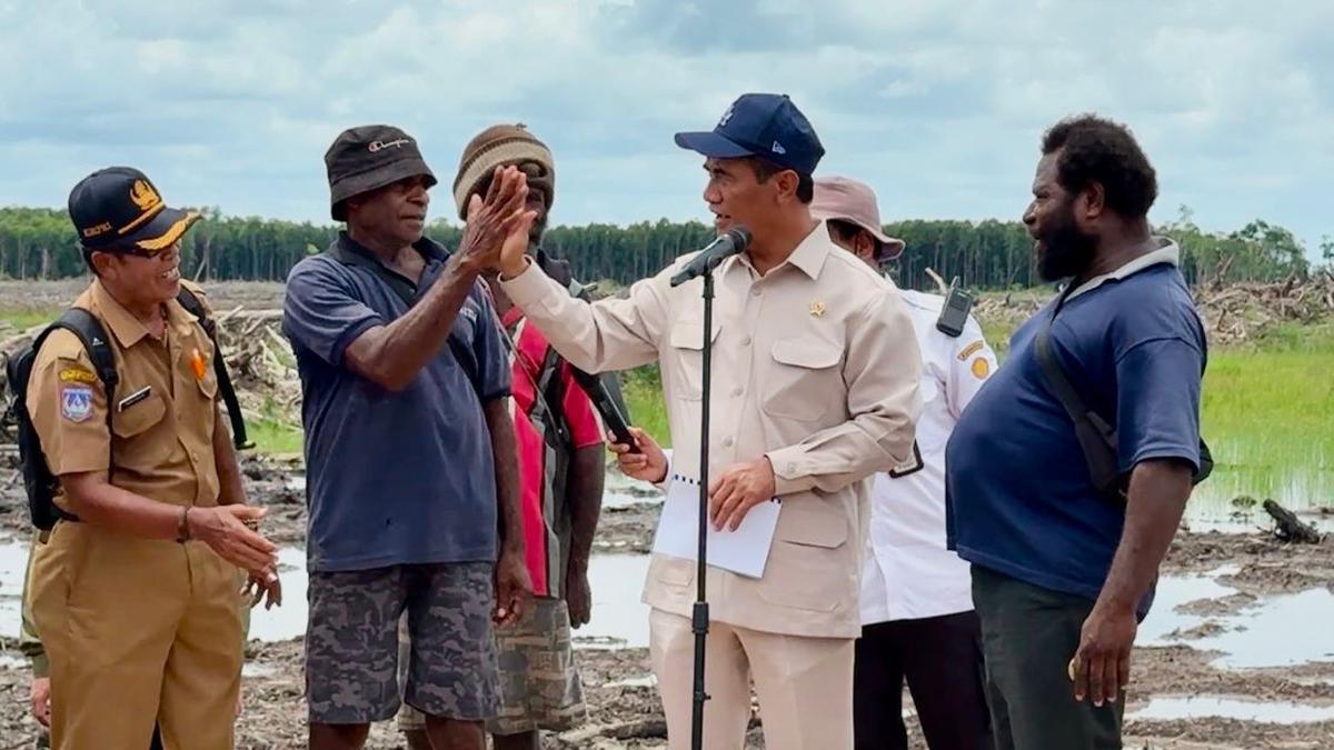 Mentan Andi Amran Sulaiman Ajak Masyarakat Wanam Merauke Wujudkan ...