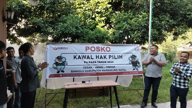 Bawaslu Madina Bentuk 24 Posko Kawal Hak Pilih, Awasi Pemutakhiran Data Pemilih - Regional ...