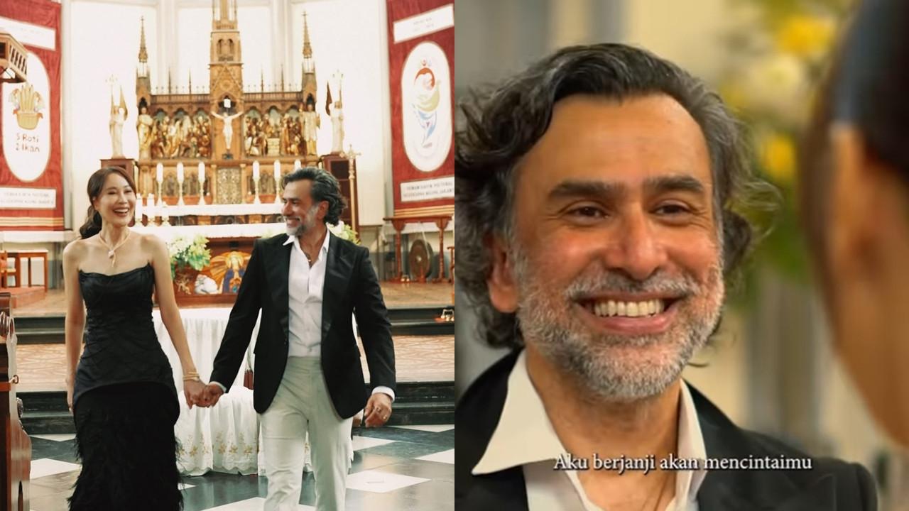 7 Potret Pembaharuan Janji Nikah Jeremy Thomas dan Ina, Bak Pengantin Baru