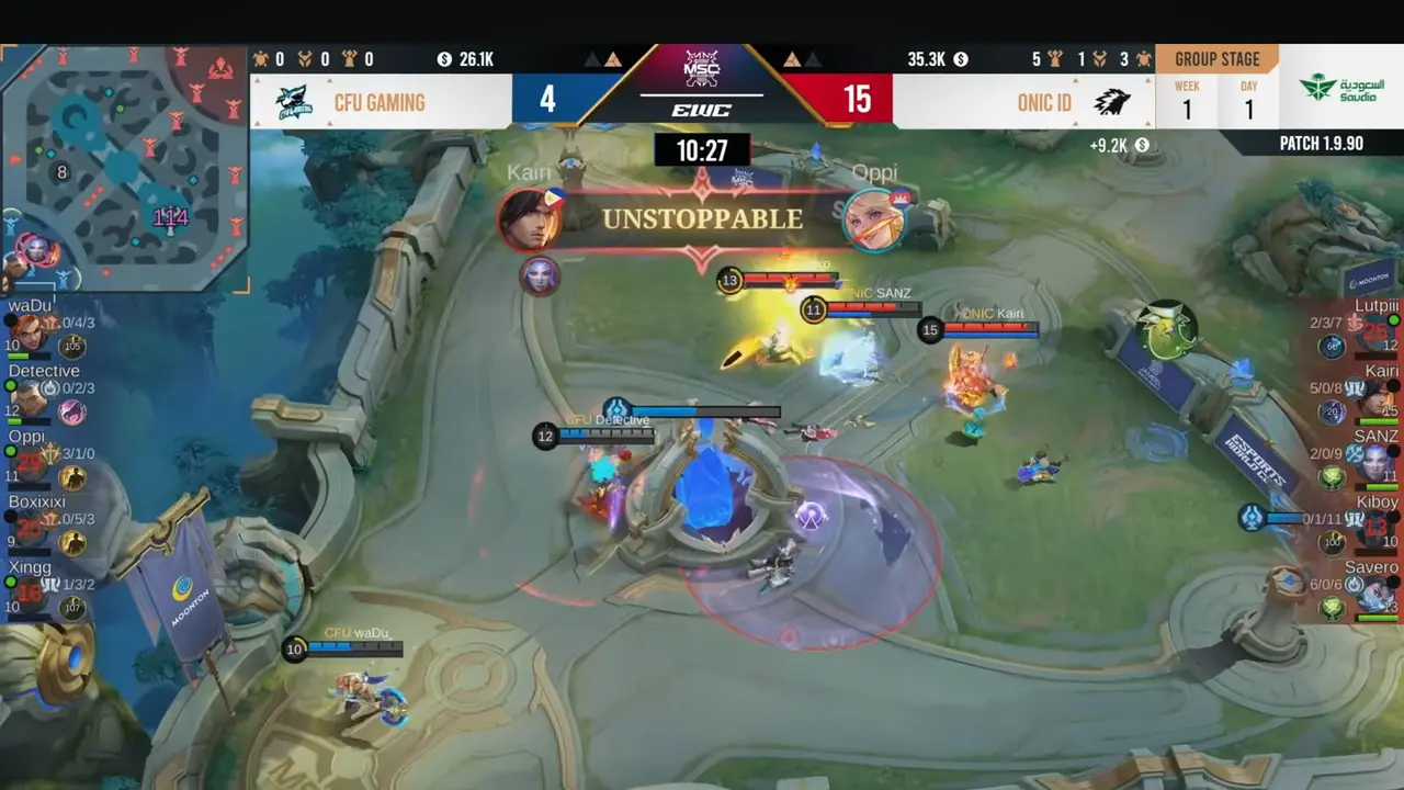 Jadwal MSC x EWC 2025 Hari Ini 24 Juli: RRQ Hoshi Tantang Area 77, Onic ...