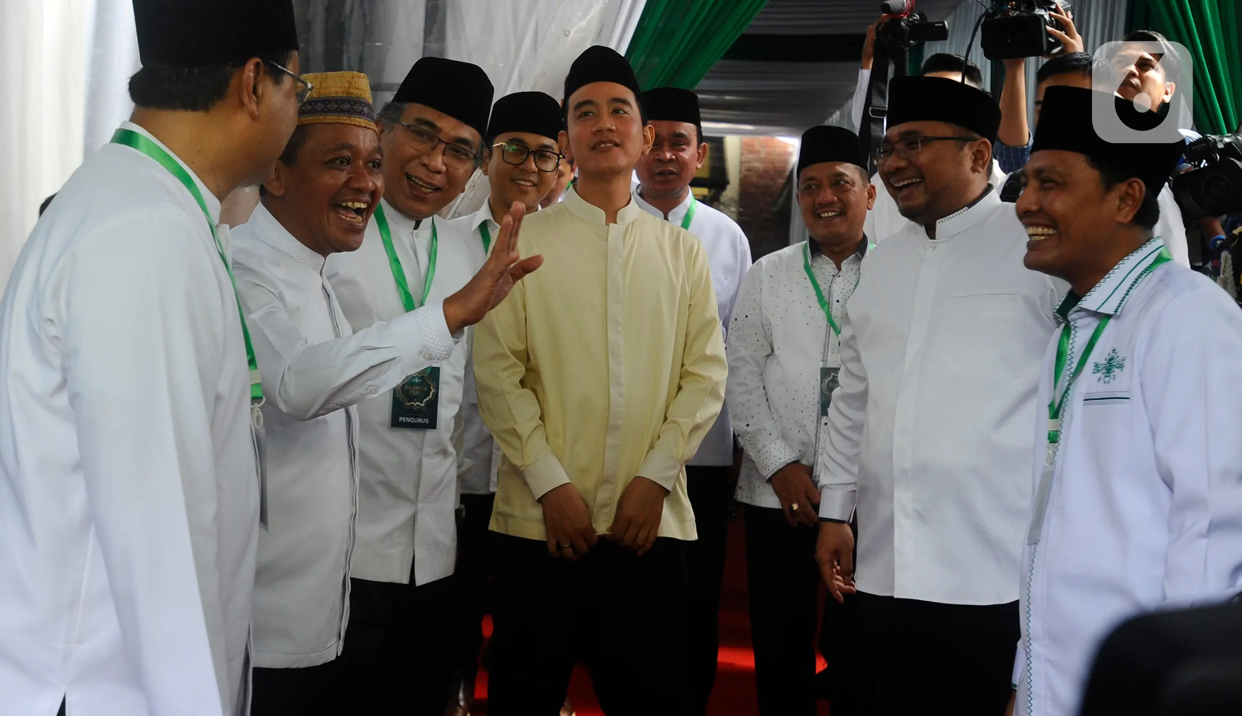 Prabowo-Gibran Hadiri Halalbihalal PBNU - Foto Liputan6.com