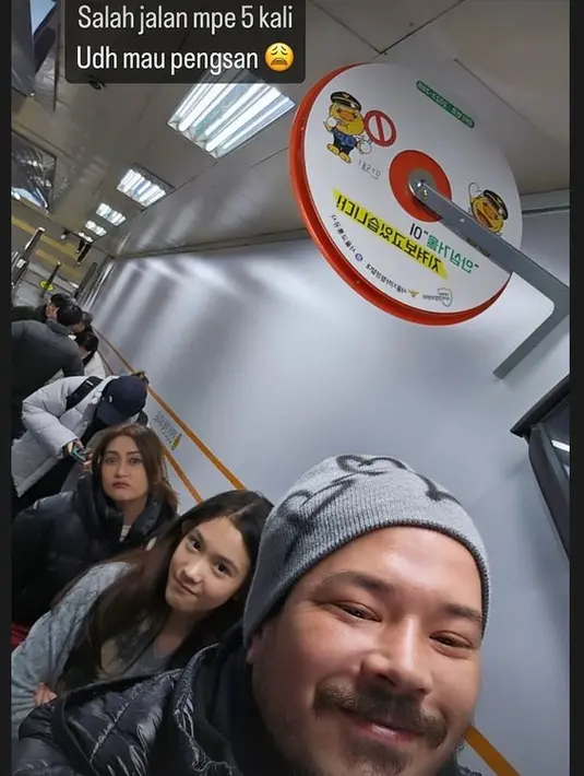 Potret Nafa Urbach dan Zack Lee Temani Anak Liburan ke Korea - Photo Fimela.com