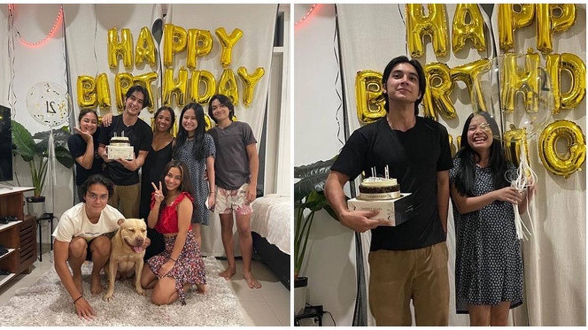 6 Potret Ulang Tahun Junior Roberts, Makin Lengket dengan Hanggini