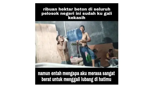 6 Meme Lucu Kuli Bangunan Saat Bekerja Ini Bikin Ngakak - Hot Liputan6.com