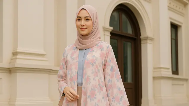 9 Model Outer Kekinian Hijab, Tampil Modis dan Elegan - Hot Liputan6.com