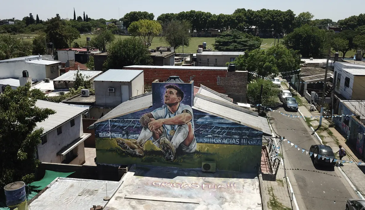 Menyambangi Rosario, Kota Kelahiran Bintang Argentina Lionel Messi ...