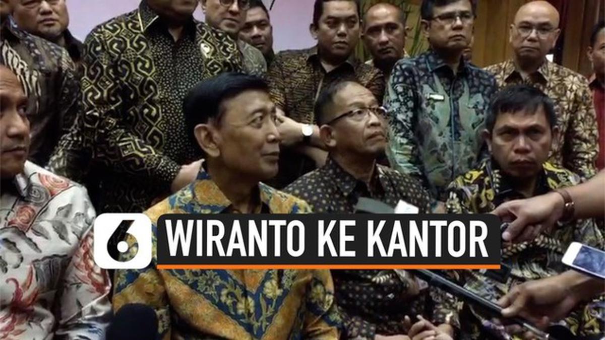 VIDEO: Keluar dari RSPAD, Wiranto ke Kantor untuk Acara Purnatugas