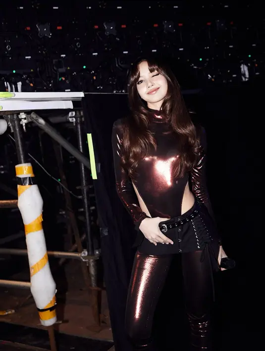 Potret Lisa Blackpink di Belakang Panggung Fan Meetup di Jakarta - Foto Liputan6.com