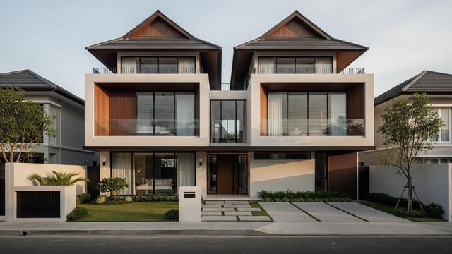 7 Model Rumah Minimalis Atap Limasan Modern dengan Bukaan Banyak