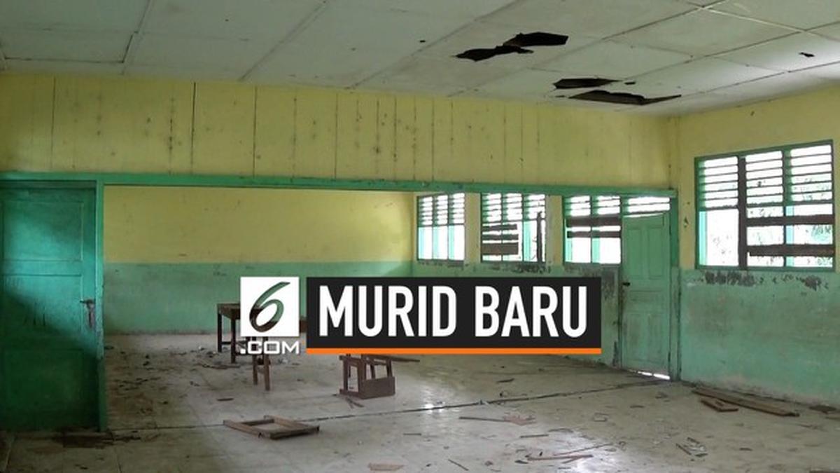 VIDEO: Miris, Dua Kali Tahun Ajaran Baru Tak Ada Murid Mendaftar