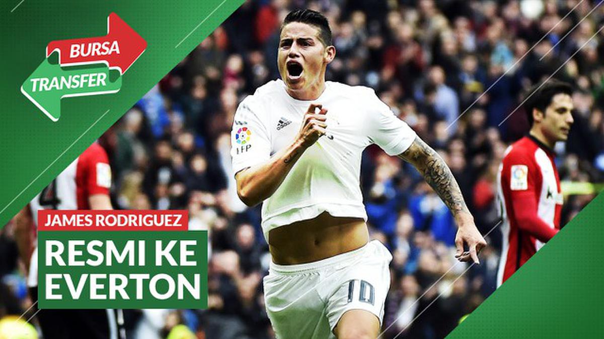 VIDEO Bursa Transfer: Tinggalkan Real Madrid, James Rodriguez Resmi ke ...