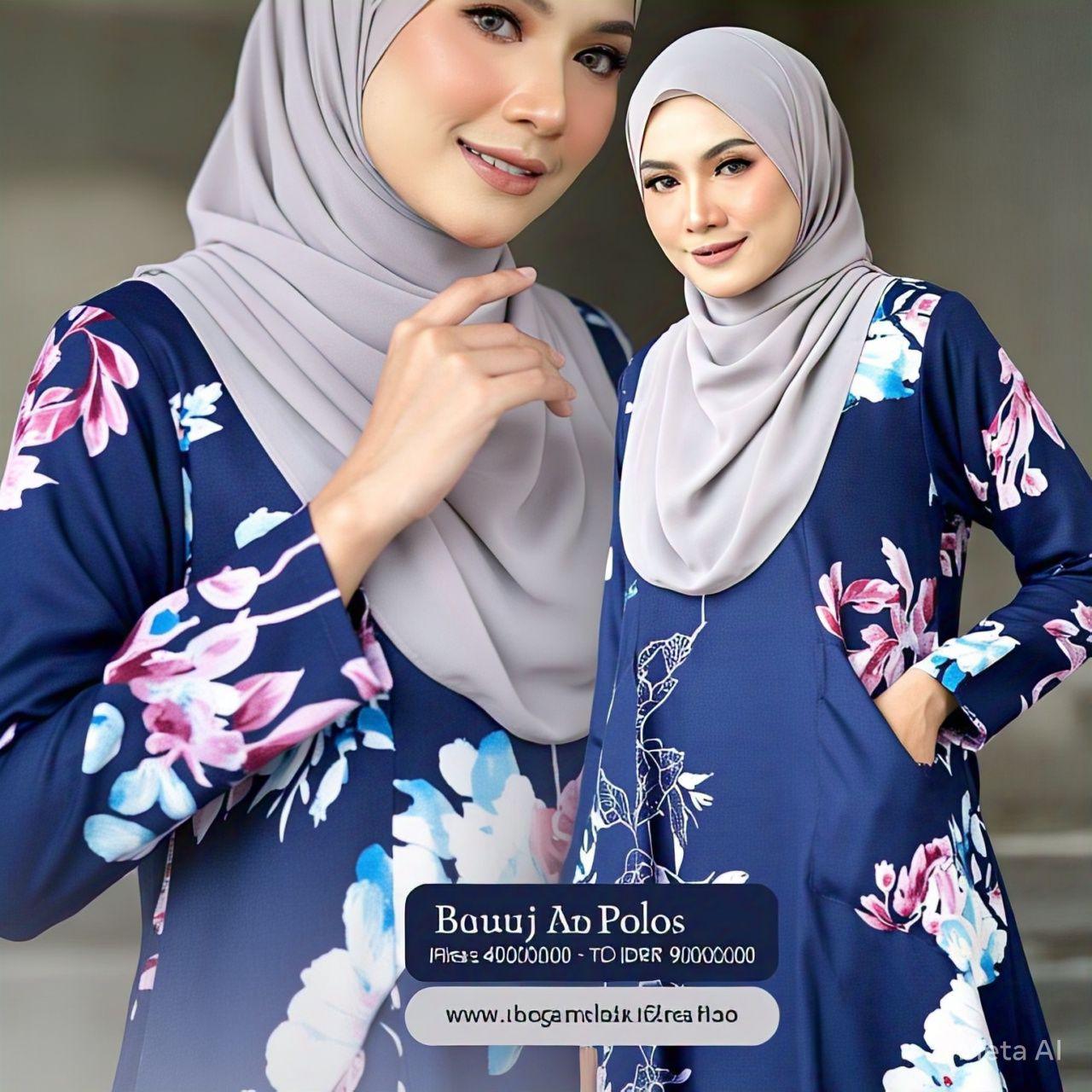 18 Model Baju Gamis Polos Modern Terbaru 2025, Buat Penampilan Lebih Anggun