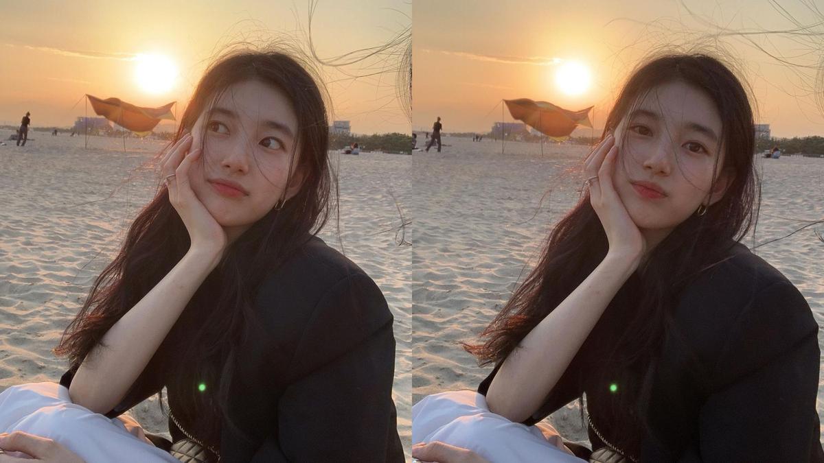 Potret Bae Suzy Pamer Wajah Manis Sambil Menopang Dagu, Bukti Visualnya ...