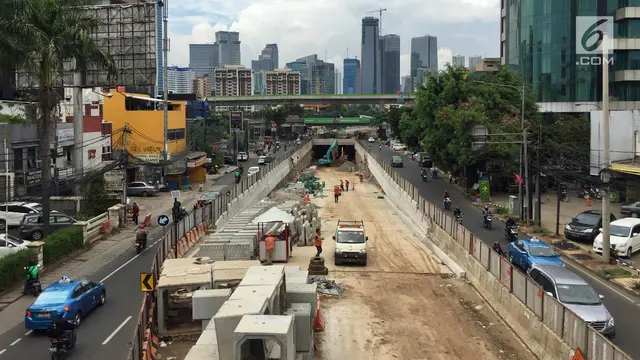 Proyek Underpass Mampang-Kuningan, Sudah Sampai Mana? - News Liputan6.com