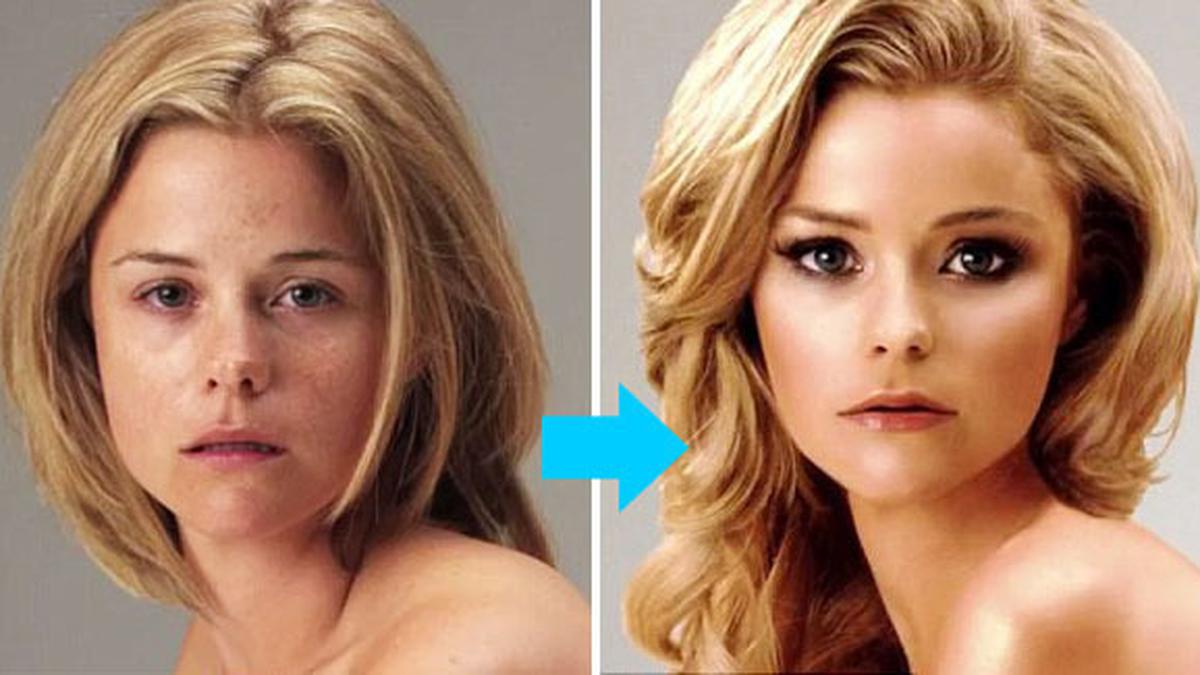 Wajah Cantik dan Tubuh Seksi Wanita Hanya Tipuan Photoshop