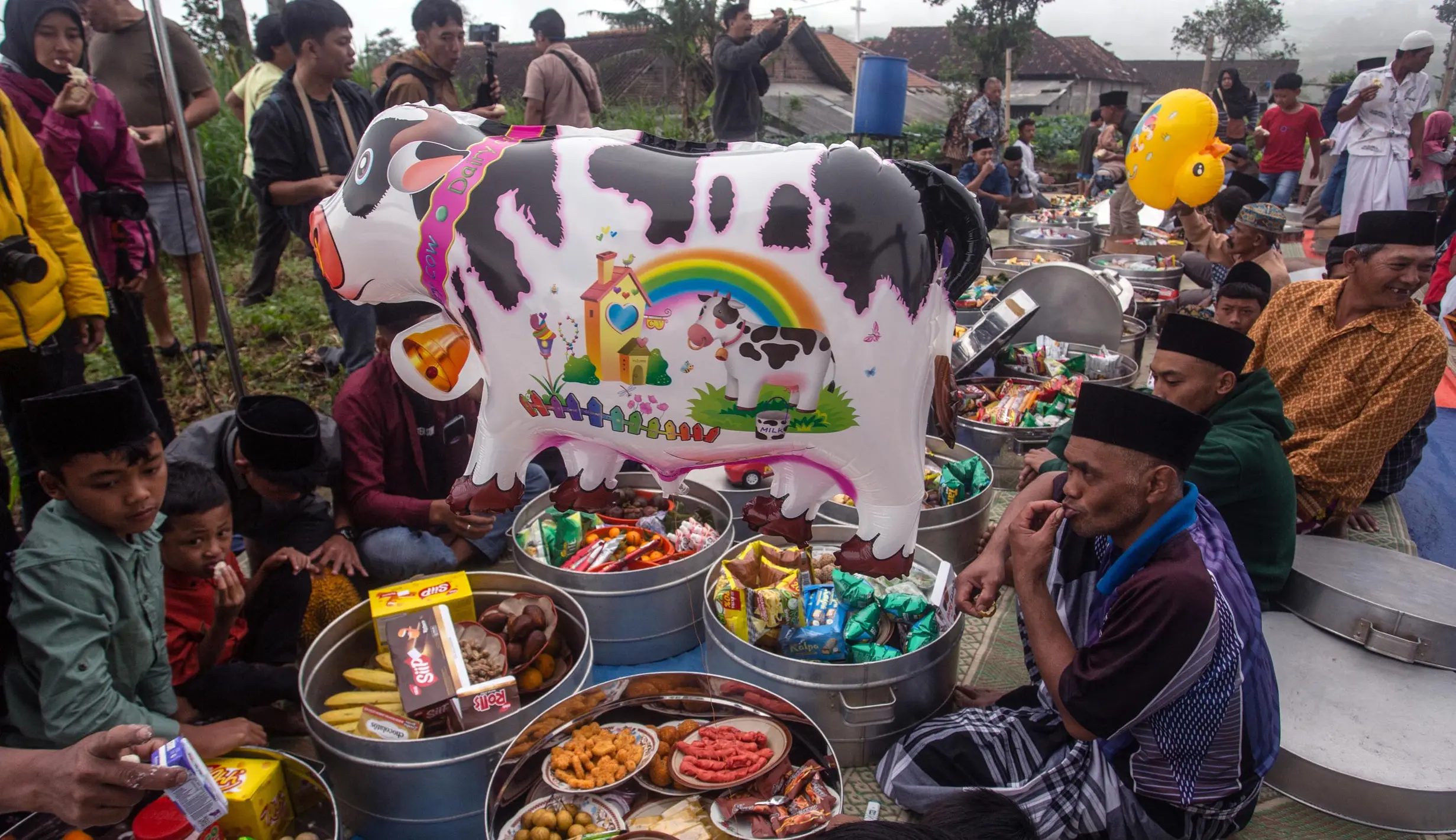 Tradisi Nyadran, Momen Silaturahmi dan Budaya Masyarakat Jawa Jelang Ramadan - Foto Liputan6.com