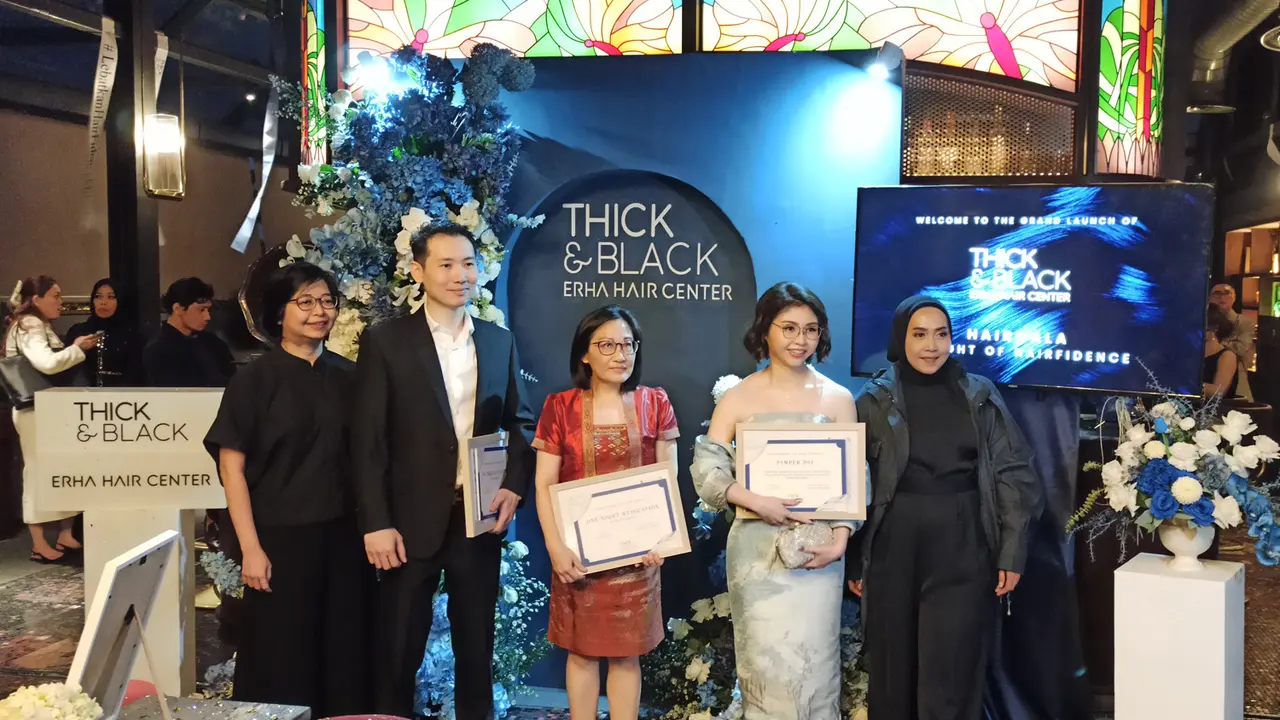 Di Balik Keseruan Grand Launch of Thick & Black ERHA Hair Center, Ada ...