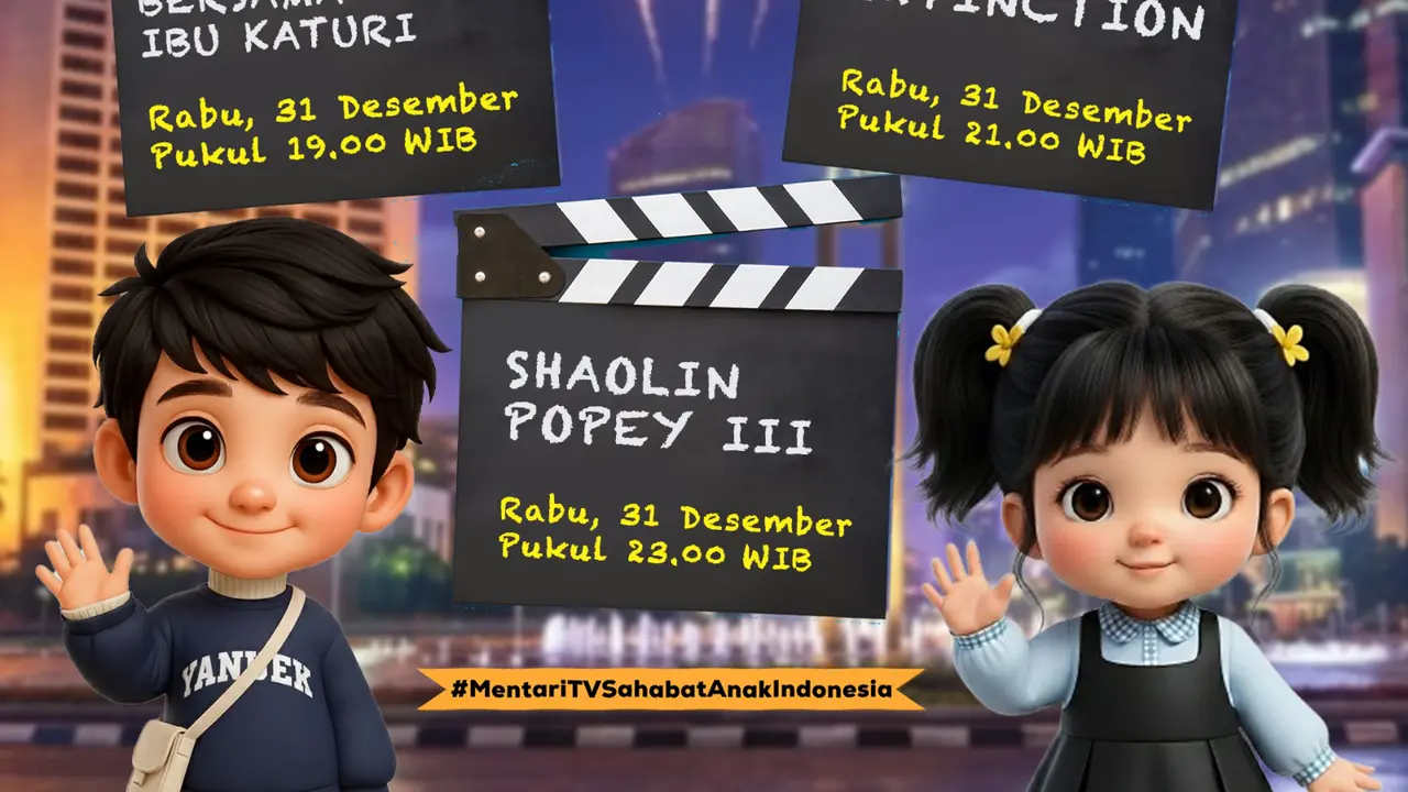 Libur Tahun Baru Makin Seru Bareng Mentari TV, Ada Princess Bubblegem ...