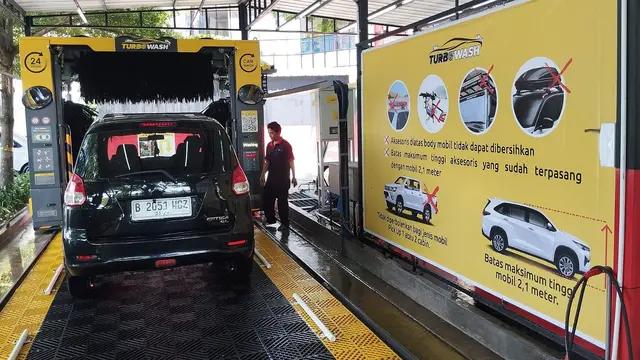 Pakai Alat Canggih, Tempat Cuci Mobil Ini Tawarkan Pengerjaan Kilat dan ...