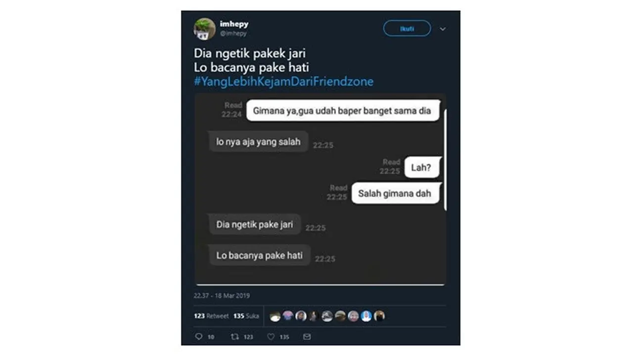 7 Curahan Hati Netizen Ini Buktikan Kejamnya Hubungan Friendzone ...