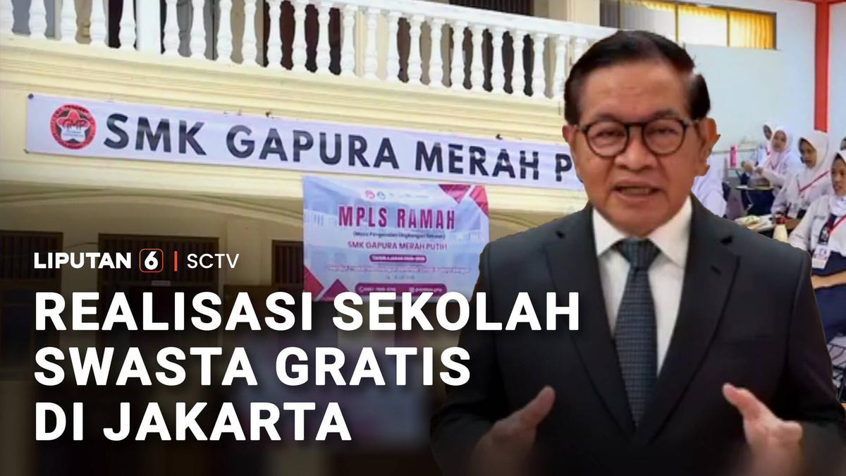 Realisasi Sekolah Swasta Gratis di Jakarta