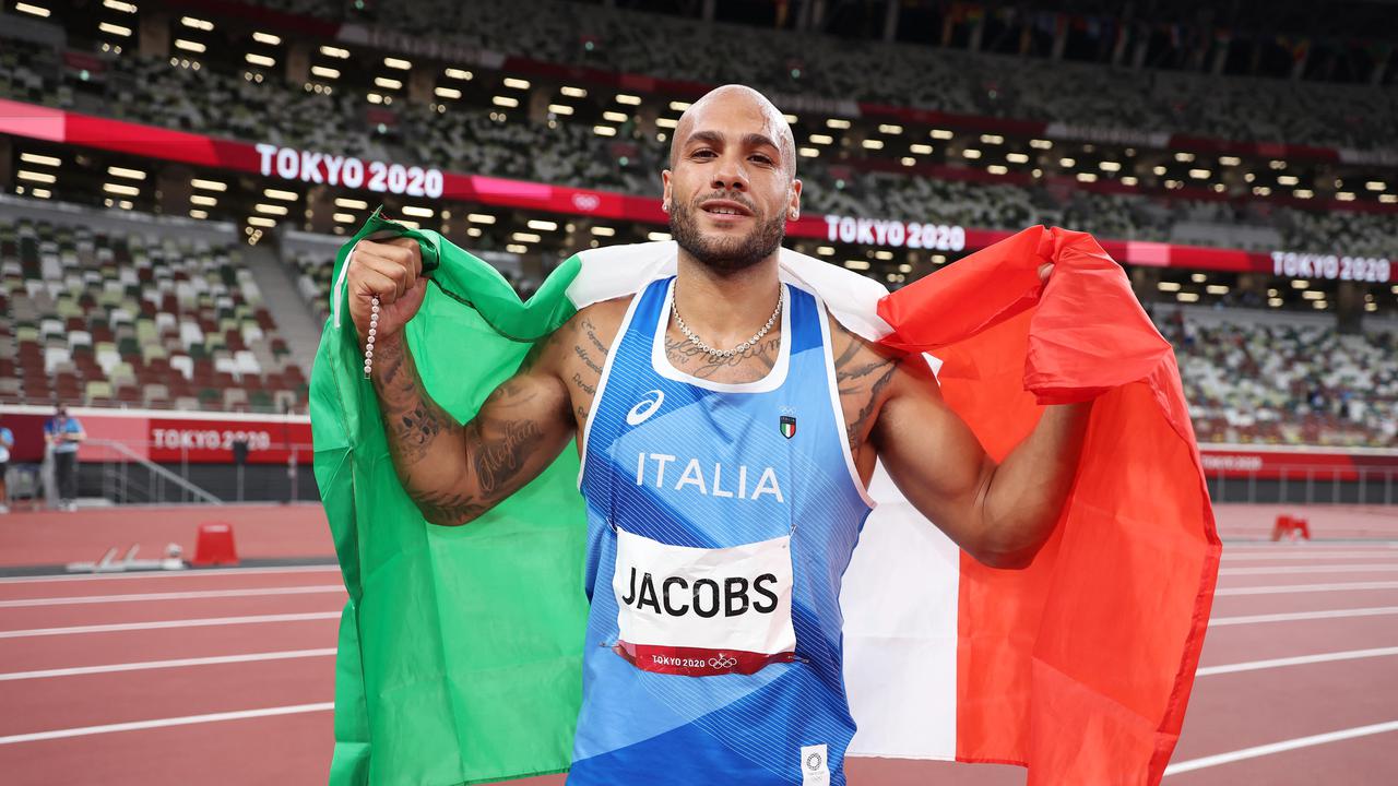 Hasil Olimpiade Tokyo : Pelari Italia Marcell Jacobs Rebut Emas Lari ...