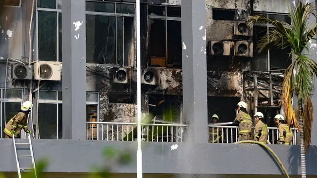 3 Pernyataan Bakamla Terkait Kebakaran Gedung Bakamla RI, Kantor Yayasan Bung Karno Ikut ...