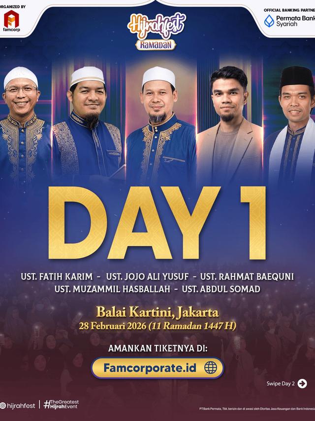 12 Daftar Event Ramadhan 1447H Paling Meriah di Indonesia, Wajib Dikunjungi