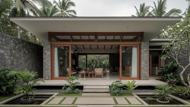 8 Model Rumah Minimalis Modern dengan Sentuhan Tropis, Bakal Jadi Tren ...