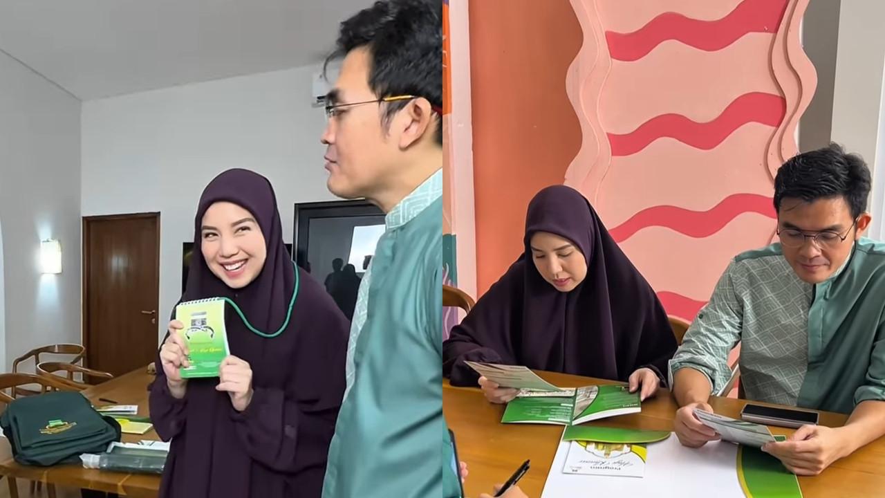7 Potret Tya Ariestya Daftar Haji Bareng Suami, Pilih Program Haji Plus