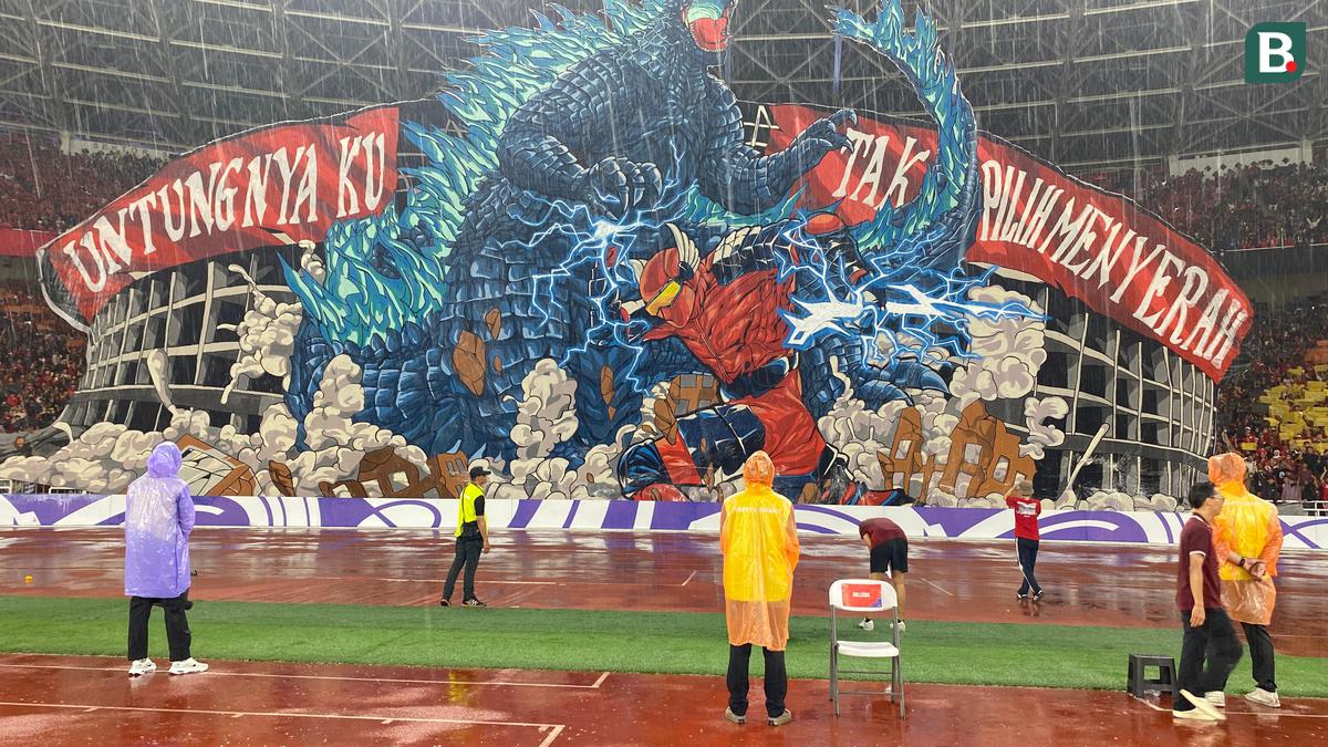 Koreografi Berkelas La Grande dan Ultras Garuda dalam Laga Timnas ...