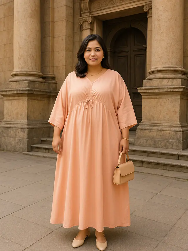 7 Model Gamis Kaftan 2025 yang Cocok untuk Ibu Muda agar Tetap Stylish ...