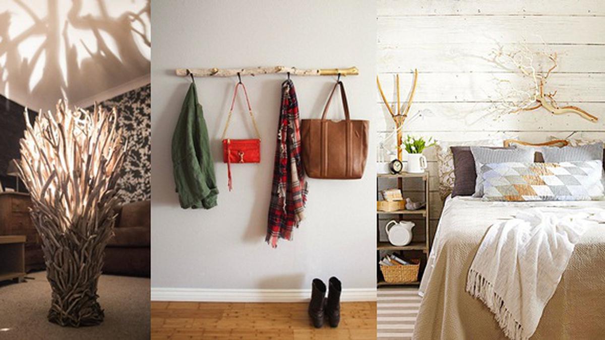 Inspirasi DIY Ranting Pohon Untuk Dekorasi Rumah Low-Budget - Photo ...