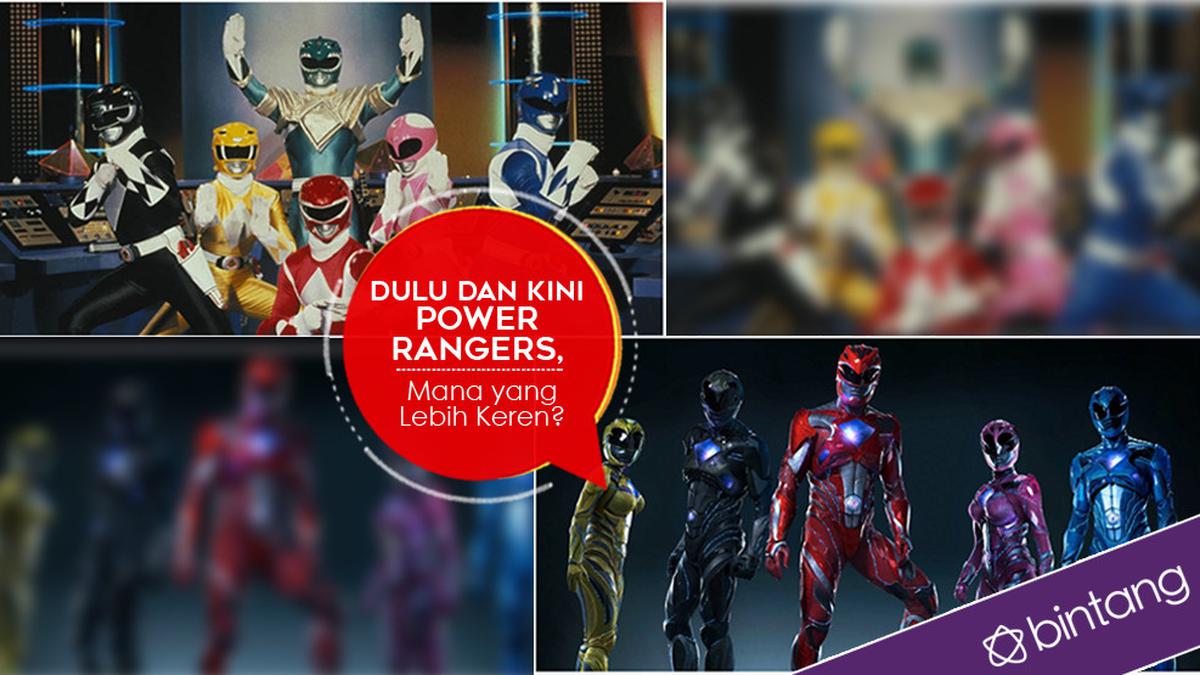 Dulu dan Kini Power Rangers, Mana yang Lebih Keren? - Entertainment ...