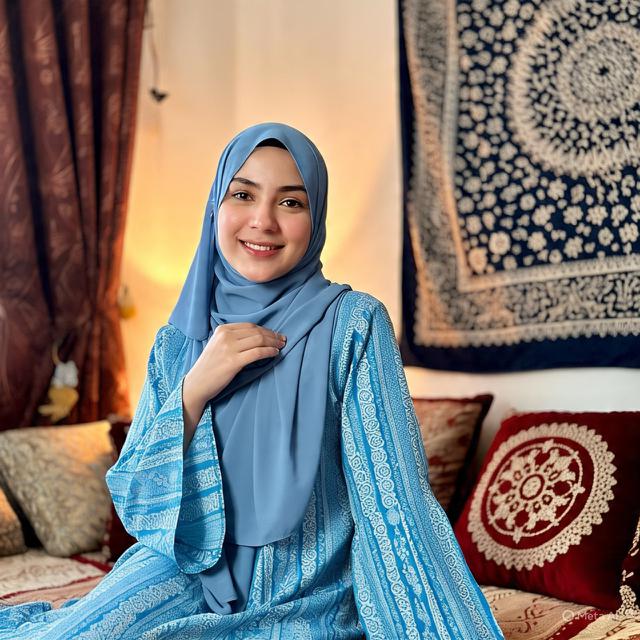 10 Model Gamis Lengan Lonceng yang Bikin Hijaber Tampil Beda dan ...