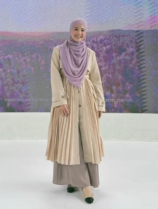 Model Hijab Natasha Rizki, Inspirasi Cantik Ramadan dan Lebaran - Photo Fimela.com