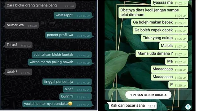 10 Chat Kocak Anak dengan Orang Tua Ini Bikin Senyum Tipis - Hot Liputan6.com