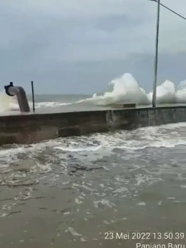 7 Potret Terkini Banjir Rob Semarang Akibat Tanggul Tanjung Mas Jebol - Hot Liputan6.com