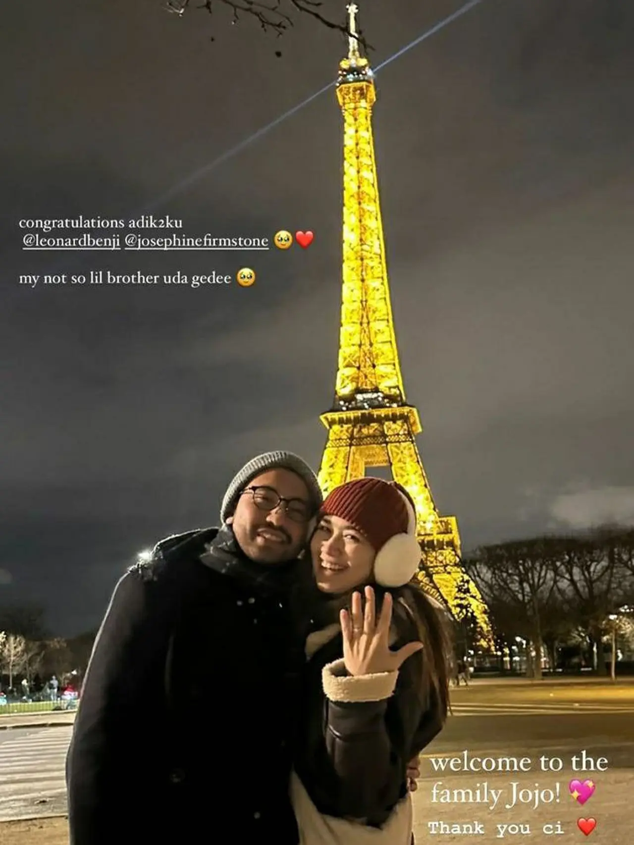 Dilamar di Paris, Ini 7 Potret Kebersamaan Josephine Firmstone Bersama ...