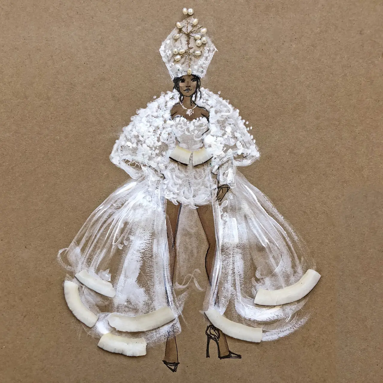 Wanita Ini Pakai Bunga Asli Sebagai Desain Baju, 7 Hasilnya Bikin ...