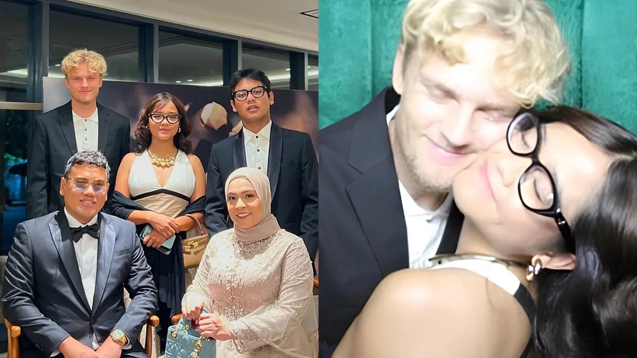 7 Pemotretan Keluarga Uya Kuya, Cinta Kuya dan Pacar Bule Tampil ...