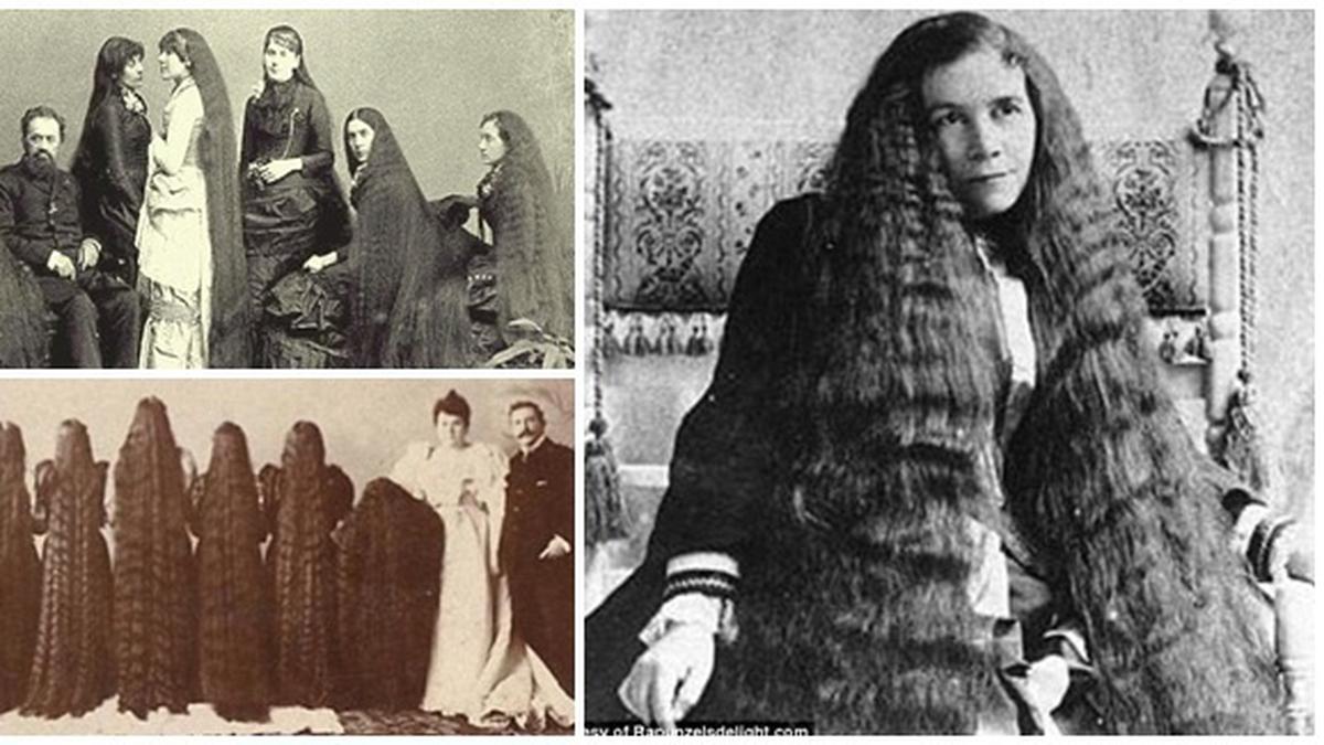 The Sutherland Sisters, Kisah Nyata 7 Rapunzel Bersaudara