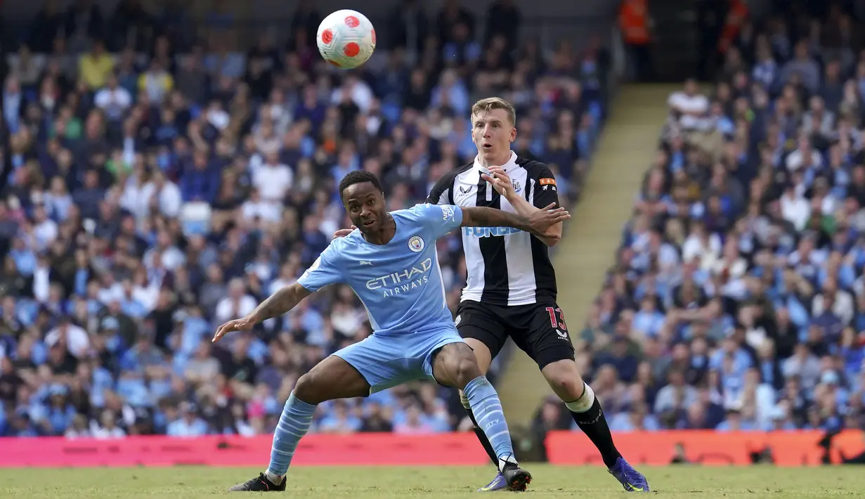 Foto: Aksi Gemilang Raheem Sterling Saat Bawa Manchester City Dekati ...