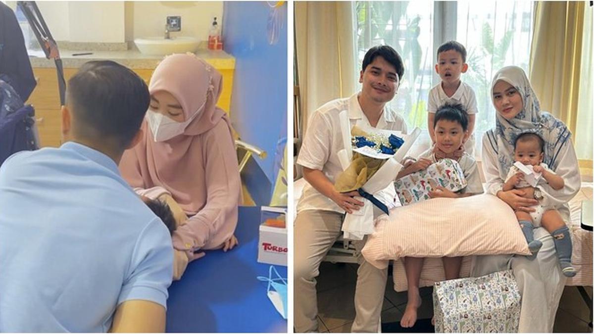 8 Momen Yusuf Putra Larissa Chou Disunat, Alvin Faiz dan Istri Datang ...