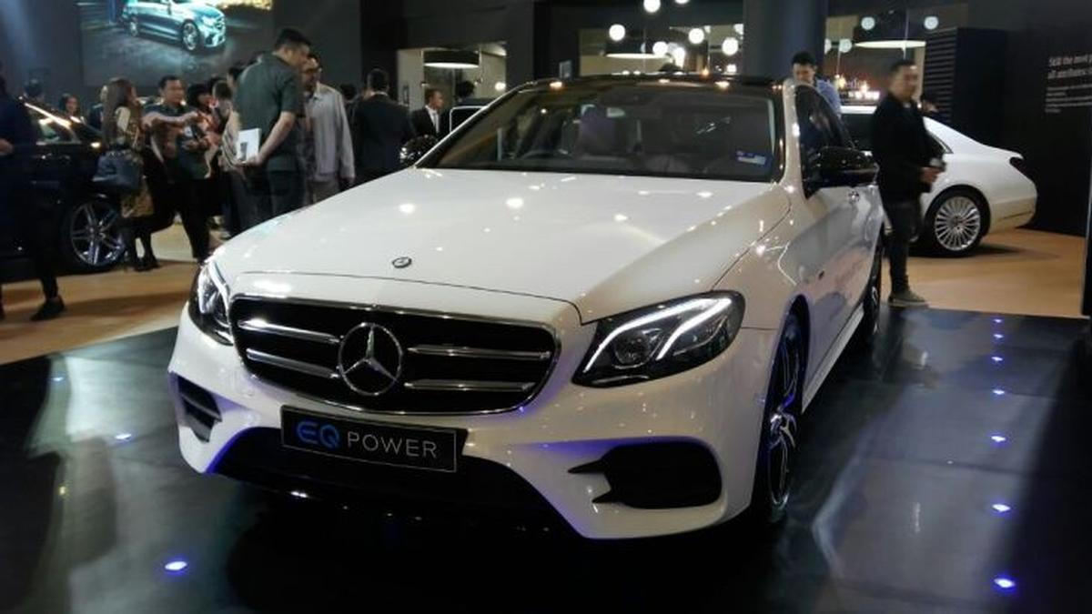 Mobil Listrik Mercedes-Benz Unjuk Gigi di IIMS 2018