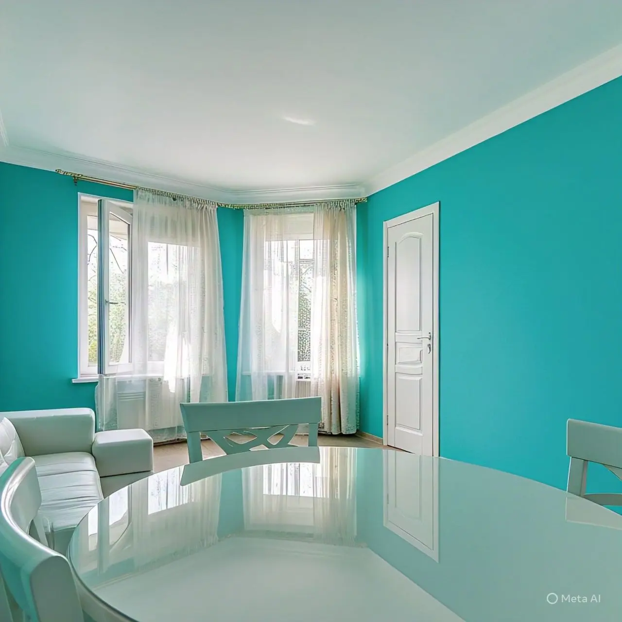 5 Inspirasi Cat Rumah Perpaduan Warna Toska, Jadi Pilihan Segar untuk ...