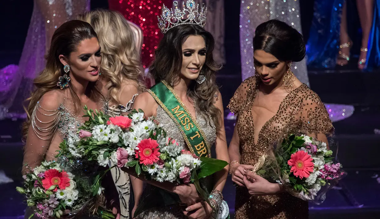 Izabele Coimbra, Transgender Tercantik di Brasil - Foto Liputan6.com