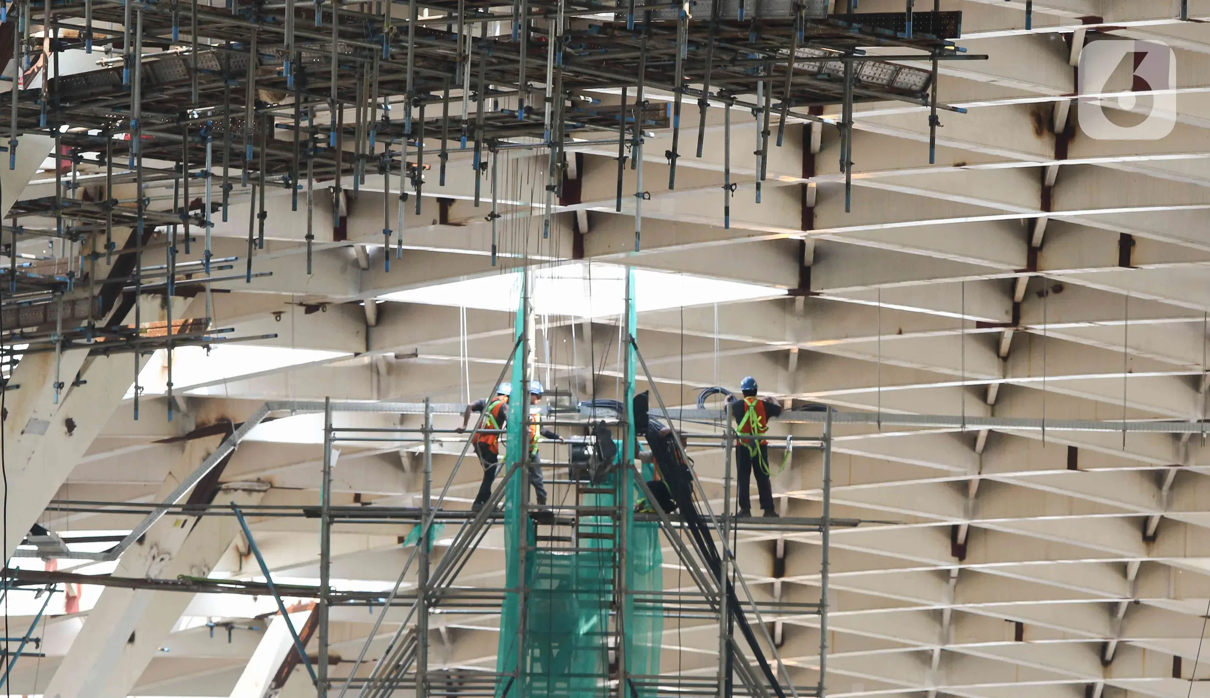 Memantau Perkembangan Proyek Stasiun Halim Kereta Cepat Jakarta-Bandung ...